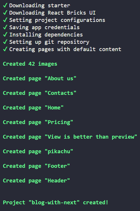 Build a blog with Next.js and React Bricks