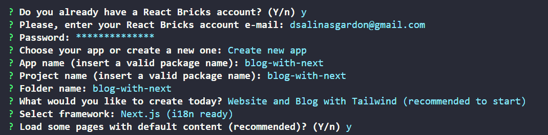 Build a blog with Next.js and React Bricks